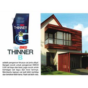 Jual UM(1) EMCO Thinner B 1 Liter untuk Cat Kayu Besi Thiner Tinner ...