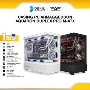 Jual Casing Pc Gaming Armaggeddon Aquaron Duplex Pro M-Atx - Jakarta ...