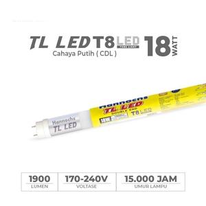 Jual Hannochs TL LED T8 18 Watt TL LED II - Single End Lampu Tube Light ...
