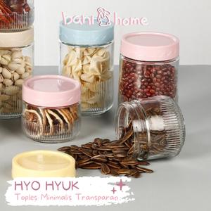 Jual BANI - HYO HYUK Toples Kaca Kue Kering Serbaguna Spice Jar Gula ...