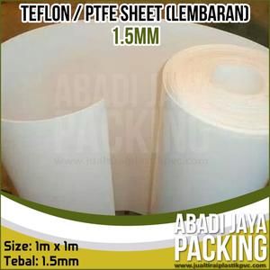 Jual ptfe sheet / teflon lembaran / teflon ptfe 1.5mm x 1m x 1m Best - Kota Surabaya - SIGMA ...