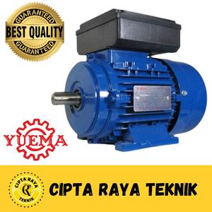 Jual DINAMO LISTRIK / ELECTRIC MOTOR YUEMA YAL 4P 3KW 4HP 1 PHASE SINGLE PHASE 220/240V B3 ...