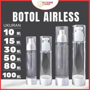 Jual Botol Airless Spray Pump Serum Cream Lotion Hand Body 10 15 30 50 ...