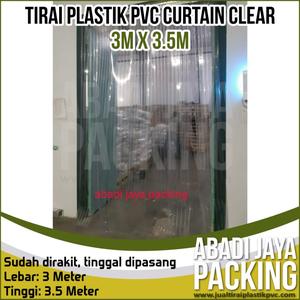 Jual tirai plastik pvc curtain ( L 3m x T 3.5m) Best - Kota Surabaya ...