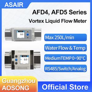 Jual ASAIR Vortex Liquid Water Flow Meter Sensor Replacing SMC Water ...