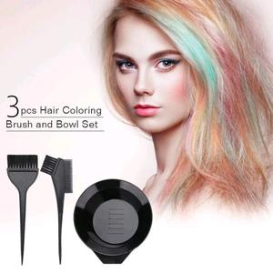 Jual AJ Sisir semir mangkok cat rambut set paket kuas semir 3 in 1 ...