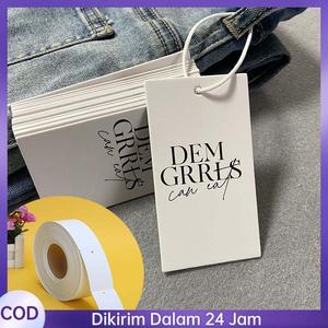 Jual 1000pcs Label Baju Kertas Label Karton Hang Tag Label Tag Baju 35 ...