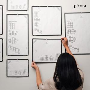 Jual 4MAN PICORA ARTE Poster Frame 16R Plus 40x60cm Pigura Bingkai Foto ...