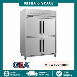 Jual Upright Chiller Gea M-Rw8u2hhhh Kulkas Chiller 4 Pintu Stainless ...