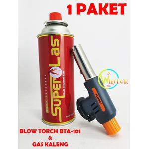 Jual PAKET GAS TORCH | PORTEBLE GAS TORCH | BLANDER LAS SET + GAS ...