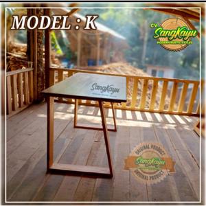 Jual Meja kayu minimalis Meja kerja Meja belajar Meja gaming Wooden ...