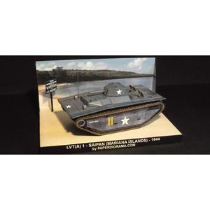 Jual Kertas Lembaran pola papercraft tank amphibi skala 72 (2PD-E2 ...