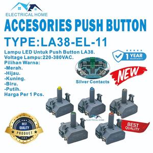 Jual Lampu Led 220-380VAC Untuk Push Button TYPE LA38 - Hijau - Kota ...