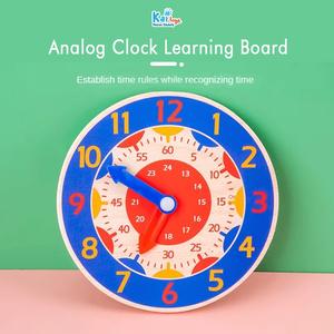 Jual Mainan Jam Kayu Kecil / Mainan Edukasi Anak Belajar Mengenal Jam ...