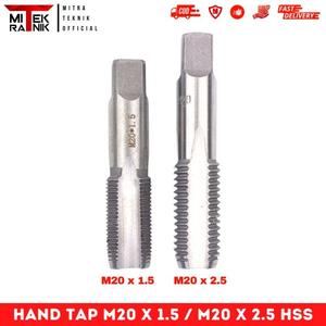 Jual Hand Tap M20 x 1.5 M20 x 2.5 Pembuat Drat Dalam Tap HSS Pointed ...