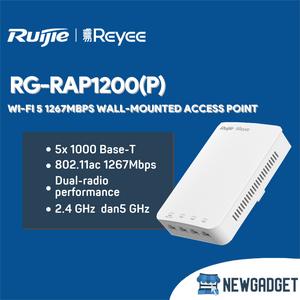 Promo RUIJIE REYEE RG-RAP1200(P) WI-FI 5 1267MBPS WALL-MOUNTED ACCESS POINT - Jakarta Utara ...