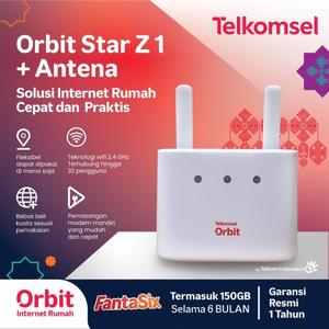 Jual Telkomsel Orbit Star Z1 Modem WiFi 4G HighSpeed Bonus 150GB ...