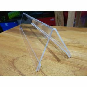Jual Hs akrilik name plate tag papan nama meja akrilik 2 sisi 8x30 cm ...