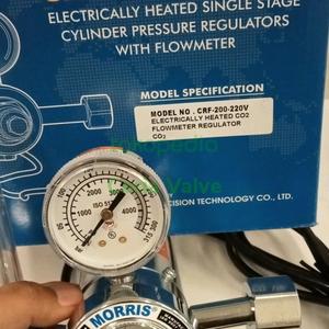 Jual Morris Regulator CO2 + Heater CRF-200-220 V CO Regulator Heater ...