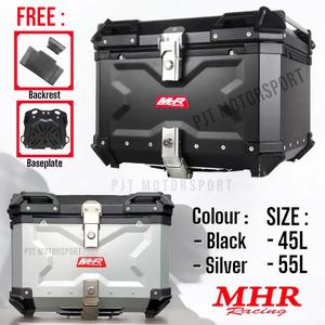Jual TOP BOX Motor Touring MHR Tail Top Box Alumunium Alloy Case ...