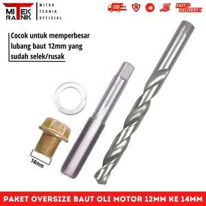 Jual Paket Oversize Baut Pembuangan Oli Motor Paket Baut Oli Set Bor ...