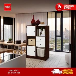 Promo Rapi Rak Serbaguna Rak Buku Lemari Display Rak Minimalis - RSG V ...