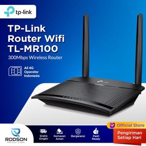 Jual Router Wifi TP LINK TPLink TL-MR100 4G LTE Unlock All Operator ...