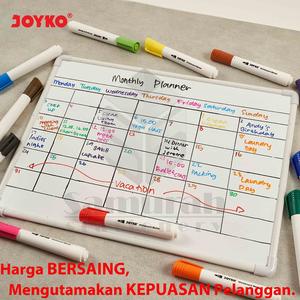 Jual Spidol Whiteboard Marker WMC 51 isi 12 Warna / Spidol Set Bisa ...