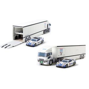 Jual Kertas Lembaran pola papercraft truk trailer pengangkut mobil ...