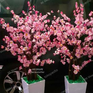 Jual New Bunga Plastik/Bunga Hias/Artificial/Sakura/Dekor/Pohon Plastik ...