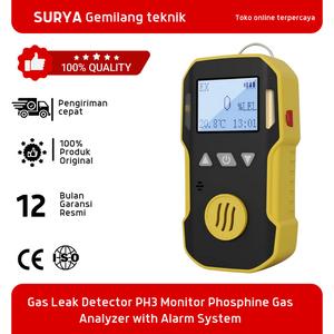 Jual Gas Leak Detector PH3 Monitor Phosphine Gas Analyzer with Alarm ...