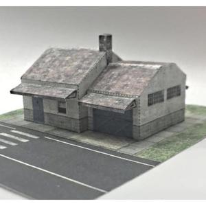 Jual Kertas Lembaran pola papercraft diorama rumah suburban klasik ...