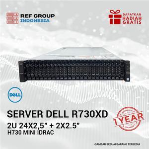 Jual Server Dell R730xd 2U 24х2,5" Intel 24xDDR4 GARANSI 1 Tahun - 750W ...