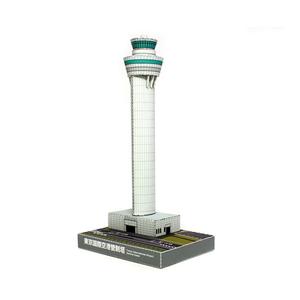 Jual Kertas Lembaran pola papercraft menara ACT kontrol bandara tokyo ...