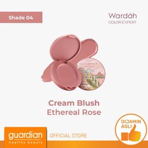 Jual Wardah Colorfit Cream Blush 04 Ethereal Rose 3Gr - Formula Ringan ...