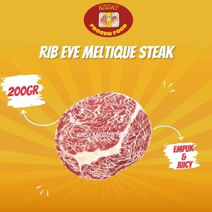 Jual RIB EYE MELTIQUE STEAK DAGING SAPI RIB EYE 200GR - Jakarta Timur ...