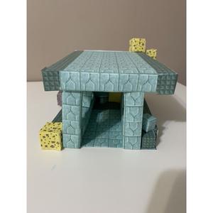 Jual Kertas Lembaran pola papercraft minecraft under water temple (PP ...