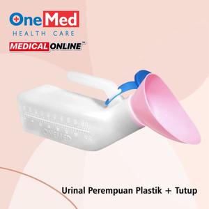 Jual PISPOT URINAL WANITA + TUTUP / LAKI LAKI ONEMED WADAH URINE URIN ...