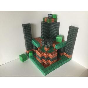 Jual Kertas Pola papercraft diorama Minecraft untuk expansi (2PP-A6 ...