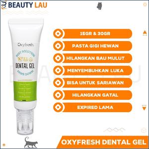 Jual Oxyfresh Pet Gel 15Gr 30Gr Odol Pasta Gigi Bau Mulut Kucing Anjing ...