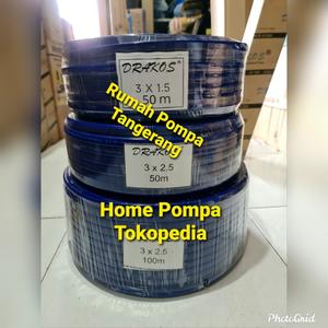 Jual Kabel pompa satelit kabel pompa submersible 3x2.5mm 100 meter ...