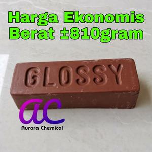 Jual Langsol merek GLOSSY coklat Buffing Compound Batu Poles Logam ...