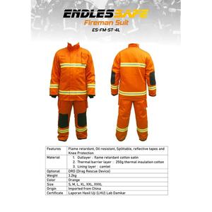 Jual BAJU PEMADAM KEBAKARAN / FIREMAN SUIT / BAJU PEMADAM API / BAJU ...