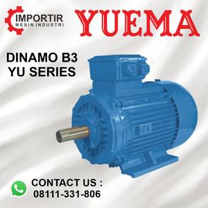 Jual ELEKTRO DINAMO ELECTRIC MOTOR YUEMA YU 8P 2,2KW 3HP 3PHASE 380V B3 / DINAMO ELECTRIC MOTOR ...