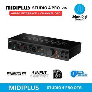 Jual Midiplus Studio 4 Pro OTG - Audio Interface 4 Channel 192kHz/24Bit ...