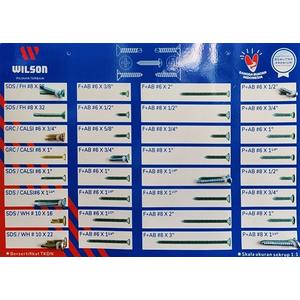 Jual STACU Wilson Screw | Sekrup | SDS CALSI | SDS FH | GRC - 1 BOX ...
