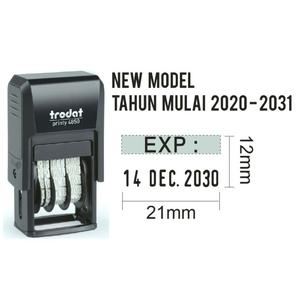 Jual Express| Trodat 4850 Stempel Tanggal Otomatis Custom Text / Dater Otomatis - Kab. Bekasi ...