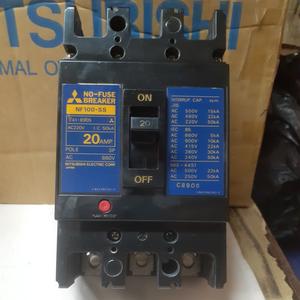 Jual No Fuse Breaker Mitsubishi MCCB NF-100 SS 3P NF100 SS 3P 20A 30A 40 A - Kota Surabaya ...