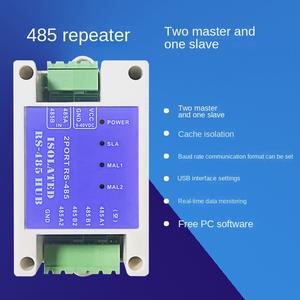 Jual Industrial Grade Two Master One Slave Hub RS485 Repeater Buffer ...