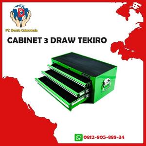 Jual Cabinet 3 Draw - Green Merk Tekiro / Tool Kit / Lemari Laci Mekan ...